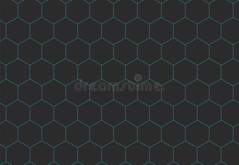 Simple Hexagonal Background. Created As Simplification for Further Work ...