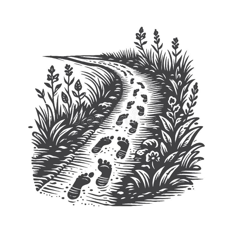 Simple Hiking Boots Vector Vintage Retro Logo Design. Stock Vector ...