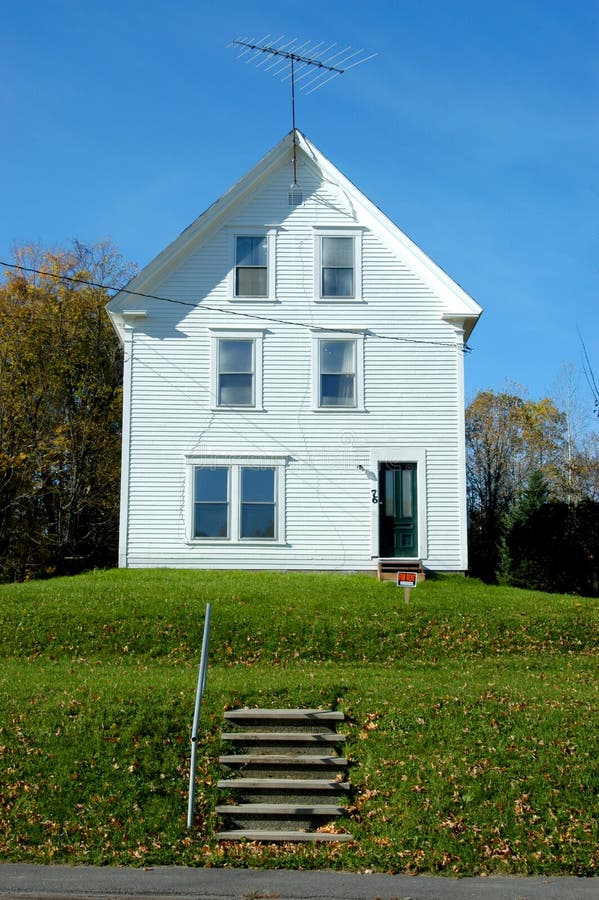 Simple Home for Rent stock image. Image of gable, town - 1815937