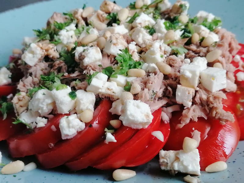 Simple, Homemade and Healthy Dishes Stock Photo - Image of seafood ...