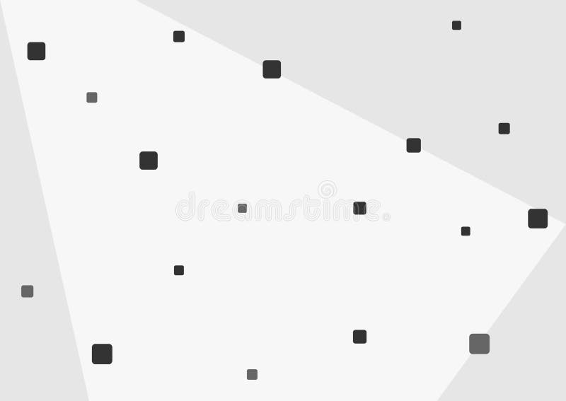 Simple Rectangular Background with Tangled Wavy Lines. Stock Vector ...