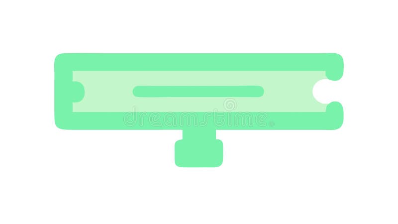 Simple Horizontal Bar Vector Icon for Progress Indicator, Vector Design ...