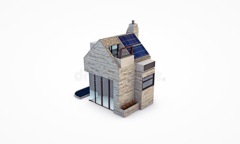 Simple house stock illustration. Illustration of graphic - 25831037