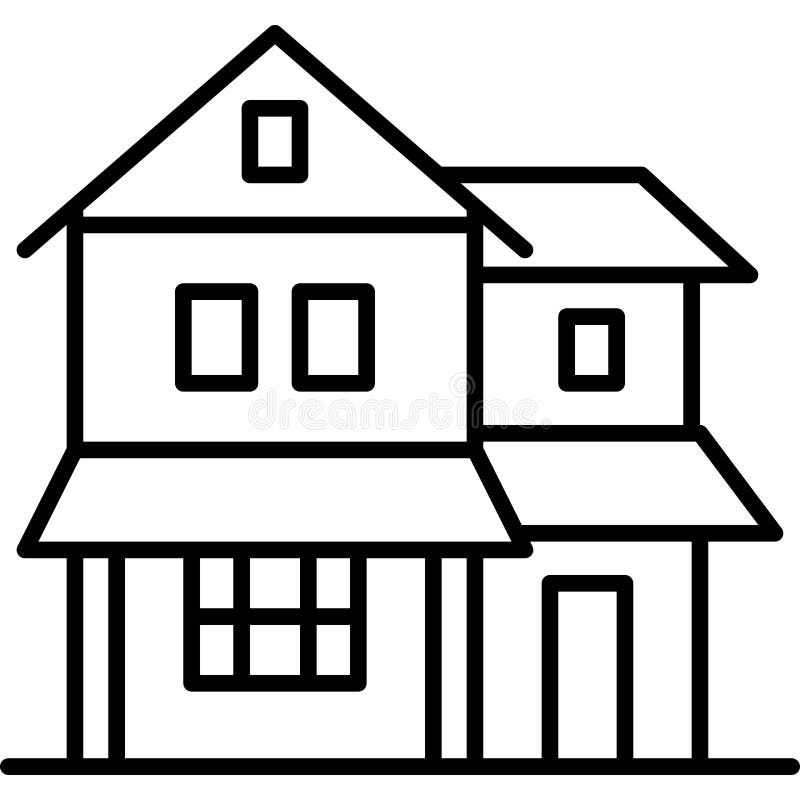 House stock vector. Illustration of insurance, architecture - 268579784