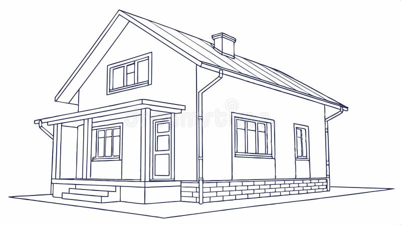 Simple House Illustration, Home Outline, Basic House, House Icon, House ...