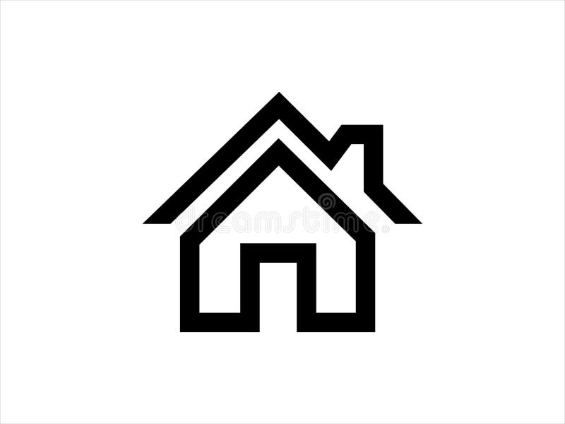 Simple house logo stock vector. Illustration of minimalist - 321146106