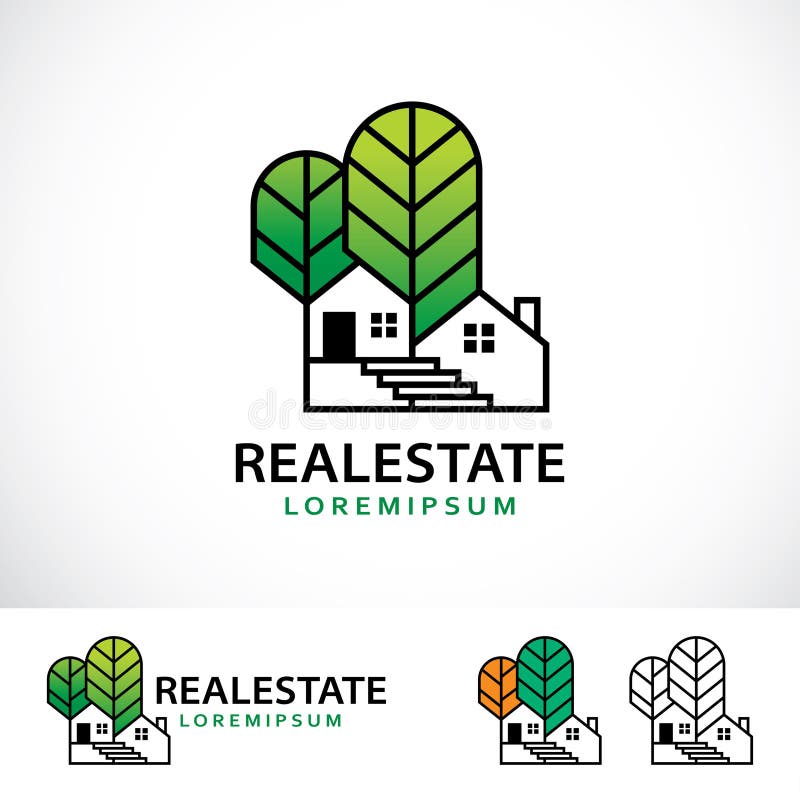 Simple House Logo Design Template Stock Vector - Illustration of lodge ...