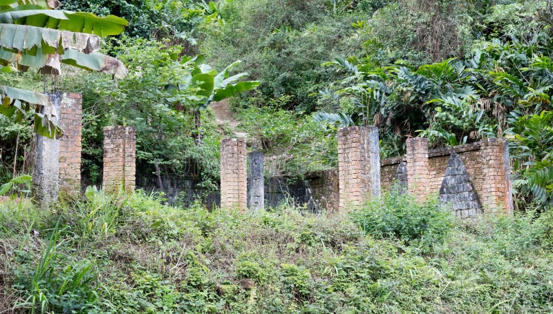 Simple House for the Poor, Under Construction Stock Photo - Image of ...
