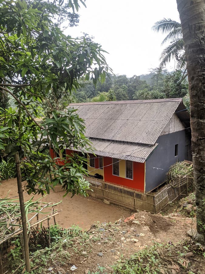 Simple House from Sundanese, Indonesia. with a Beautiful Environment ...