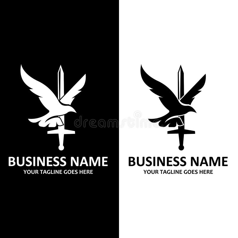 Simple Hummingbird Symbol Vector Logo Stock Vector - Illustration of ...