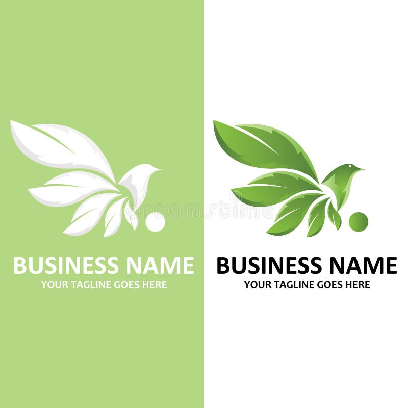 Simple Hummingbird Symbol Vector Logo Stock Vector - Illustration of ...