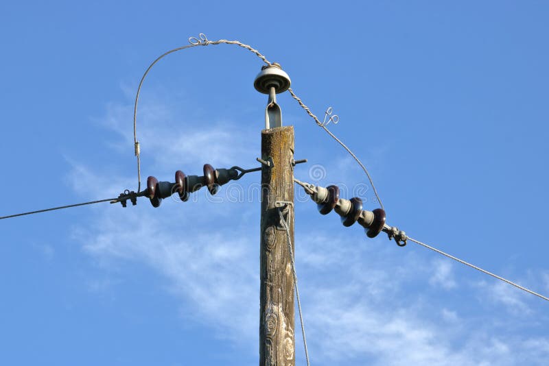 Simple Hydro Electric Distribution Assembly Stock Photo - Image of cone ...