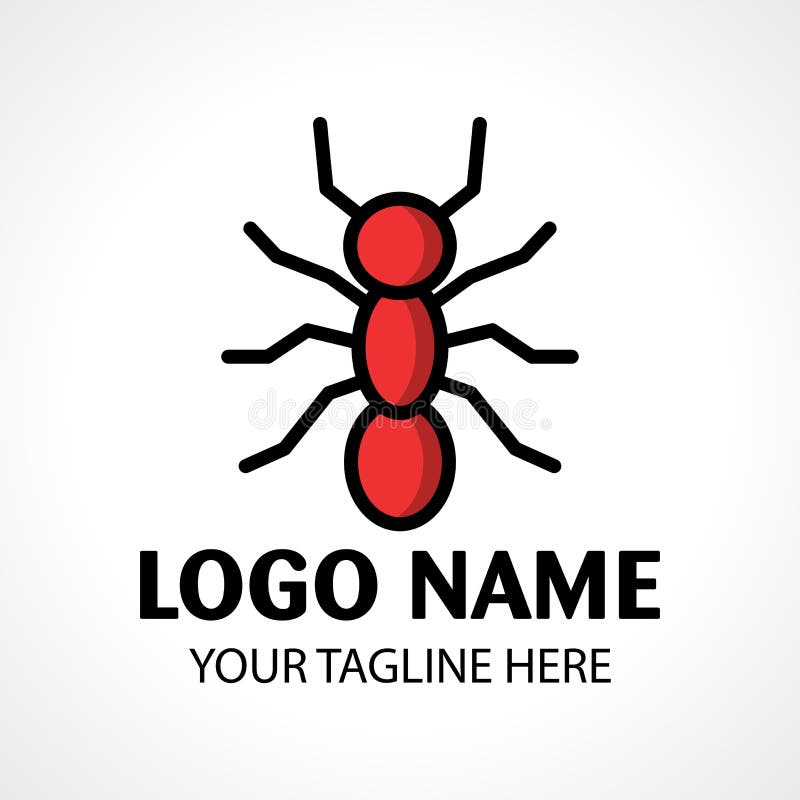 Simple icon of an ant stock vector. Illustration of symbol - 159276979