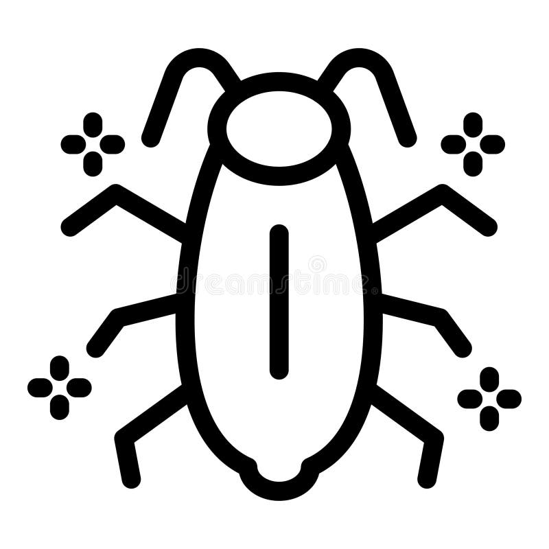 Clean Shiny Beetle Spreading Germs Bacteria and Viruses Stock ...