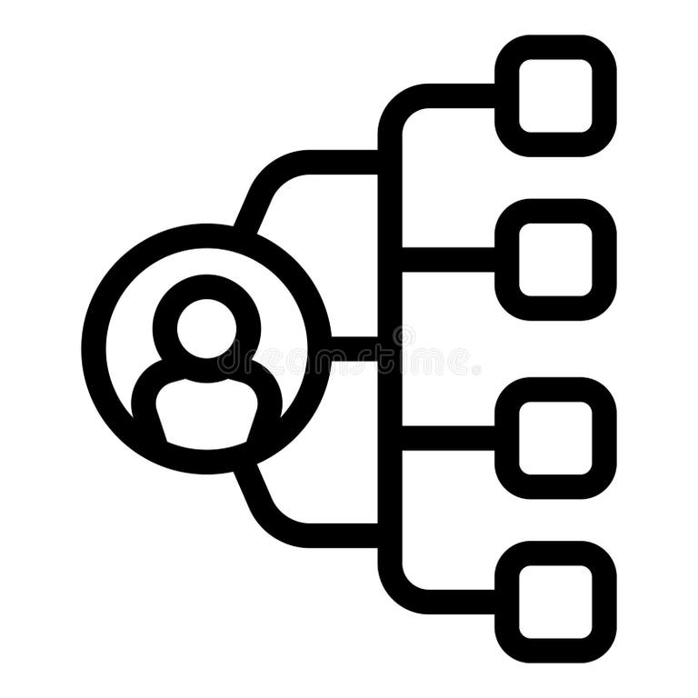 Simple Icon of a Businessman Managing Multiple Projects Simultaneously ...