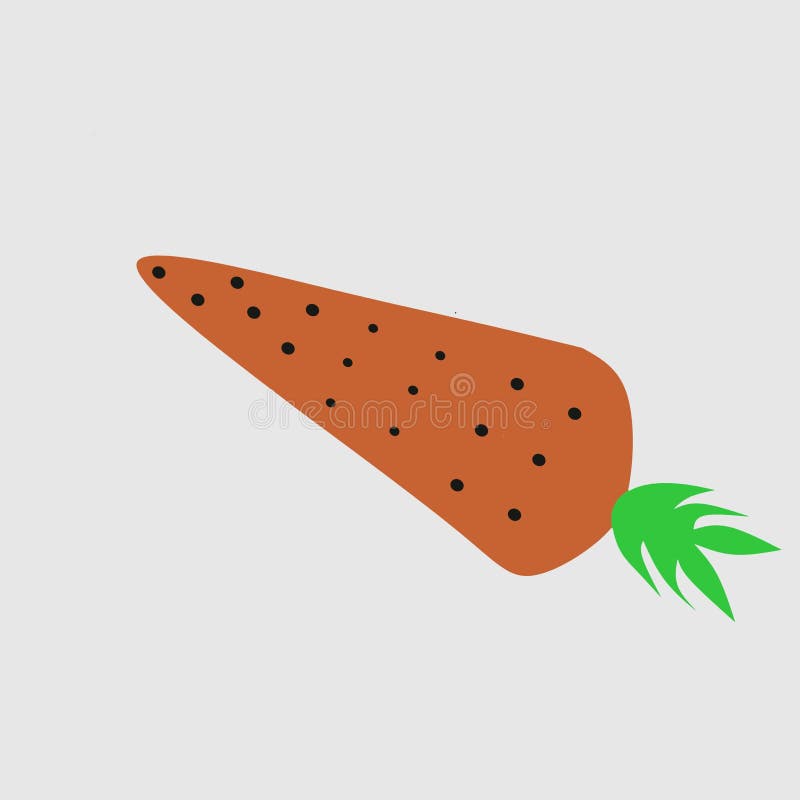 Icon Set Carrot stock vector. Illustration of eating - 32637013