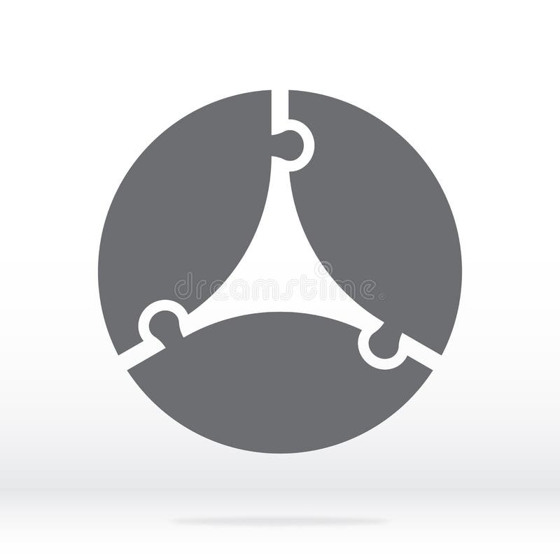 Icon Three Puzzle Pieces Stock Illustrations – 405 Icon Three Puzzle ...