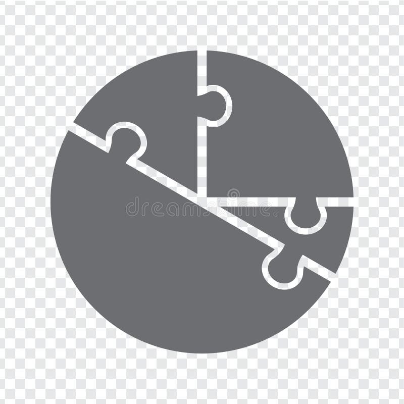Four Puzzle Piece Circle Stock Illustrations – 421 Four Puzzle Piece ...