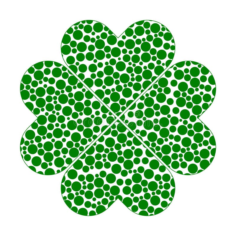 Simple Icon Clover Leaf, Four Leaf Clover Vector Illustration Stock ...