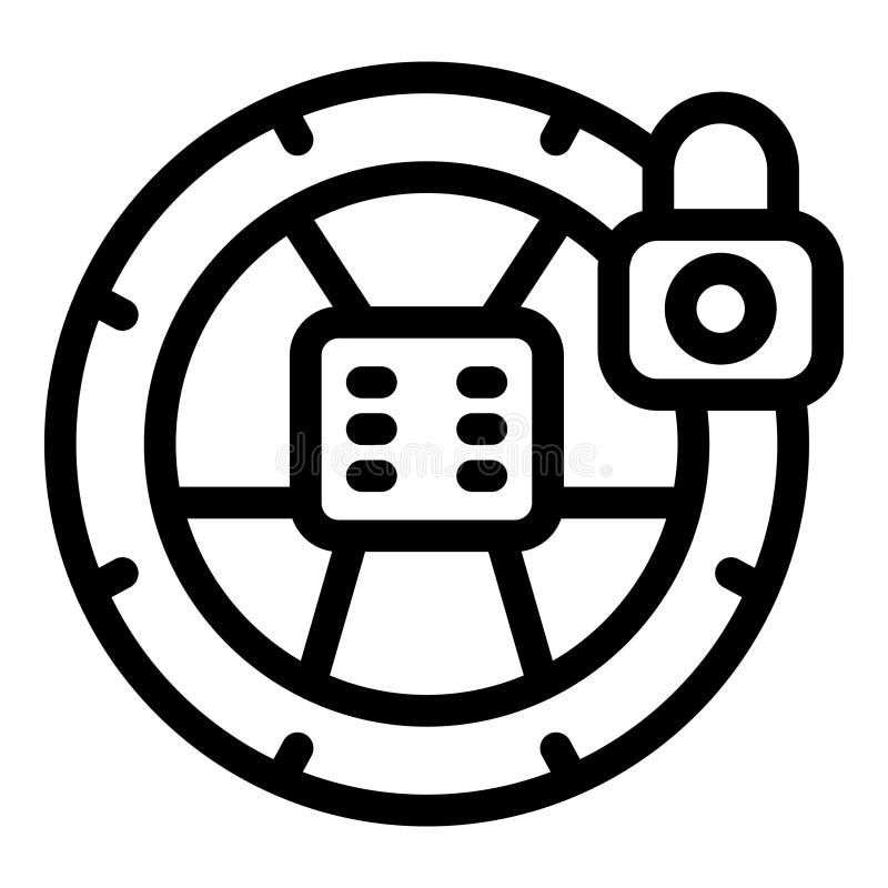 Steering Wheel Locked with Padlock Symbolizing Car Security System ...