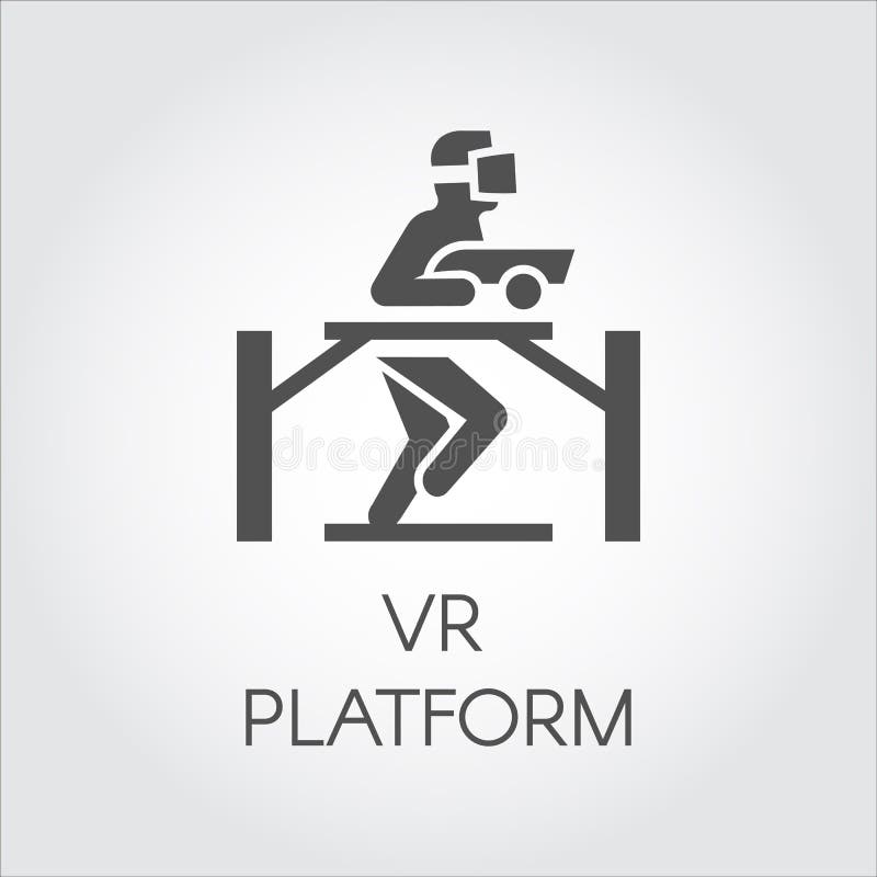 Simple Icon in Flat Design of Technology Device Game Virtual Reality ...