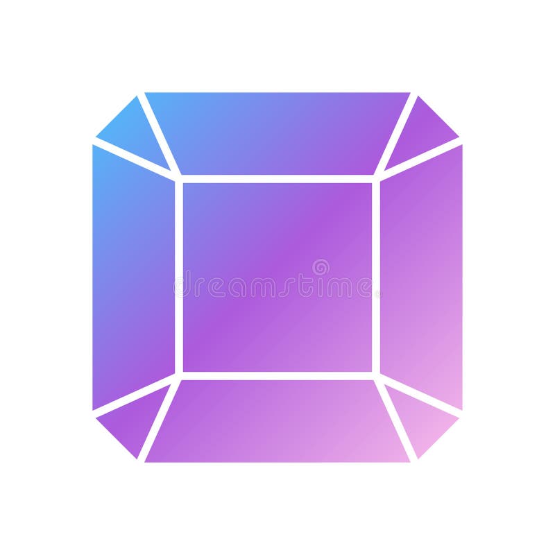 Simple Icon Gem Element for Your Design Stock Vector - Illustration of ...
