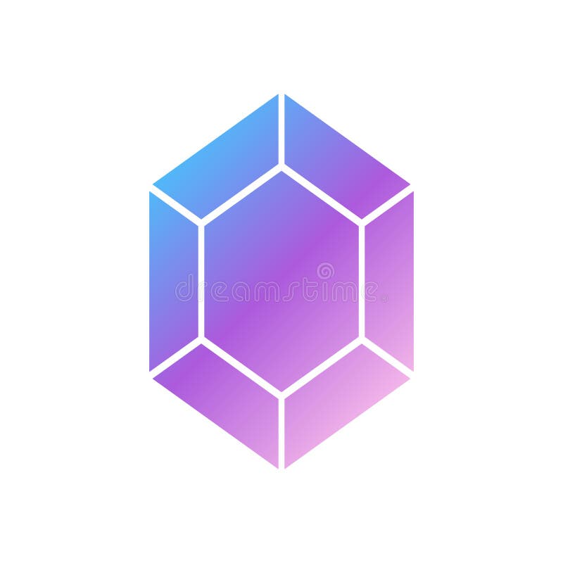 Simple Icon Gem Element for Your Design Stock Vector - Illustration of ...