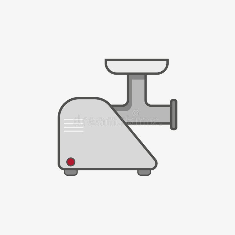 A Simple Icon for a Meat Grinder As Unit of Kitchen Equipment Stock ...