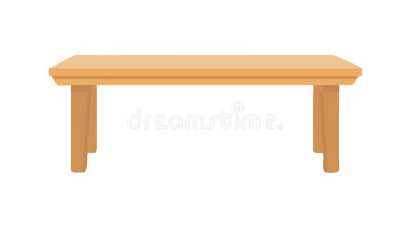 Wooden Rectangular Table Icon Furniture Dining Surface , Vector Design ...