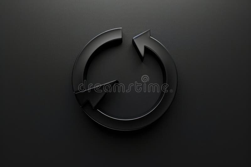 A Simple Icon Representing Flow or Direction, Suitable for Infographics ...