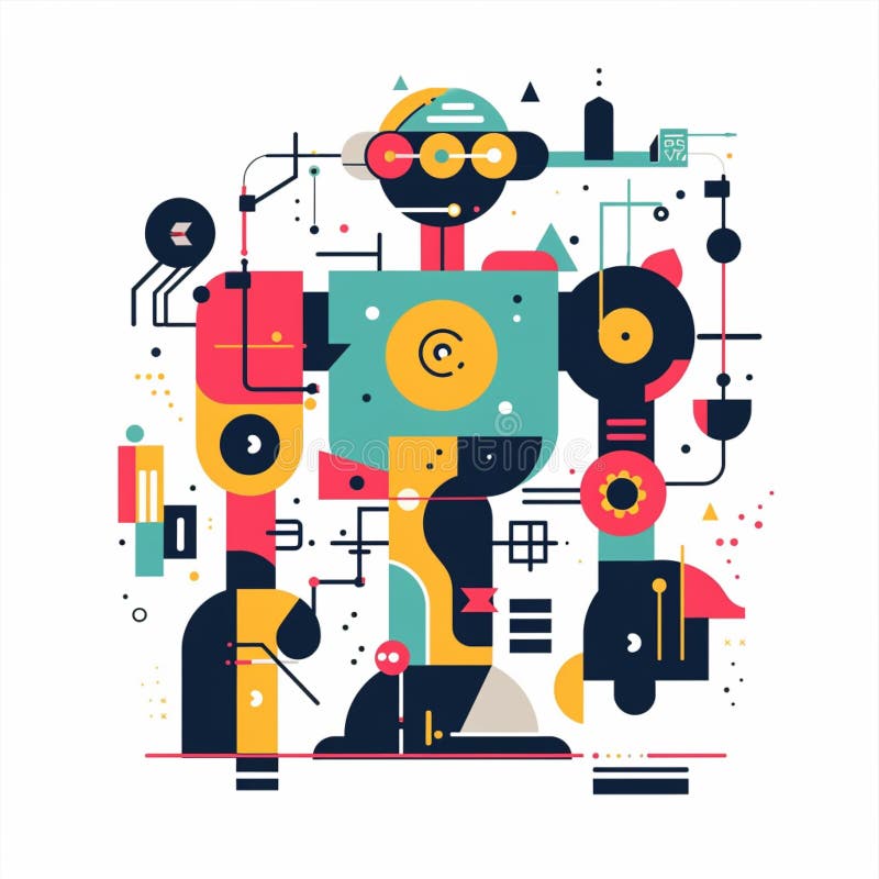 Flat Art Icon Tech Stock Illustrations – 45,408 Flat Art Icon Tech ...