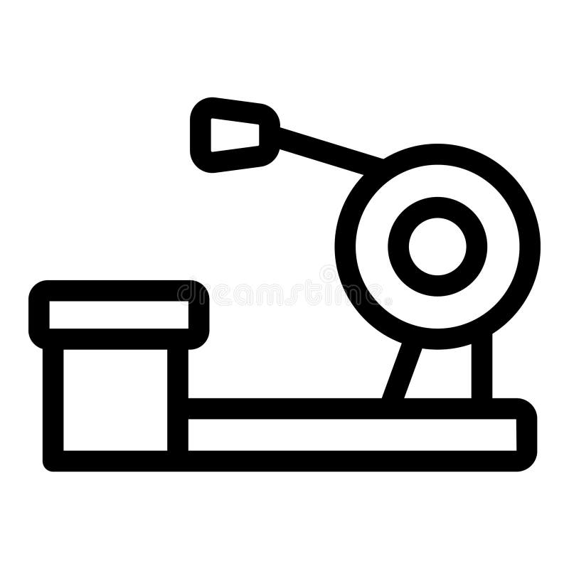 Seated Row Machine Icon Stock Illustrations – 19 Seated Row Machine ...