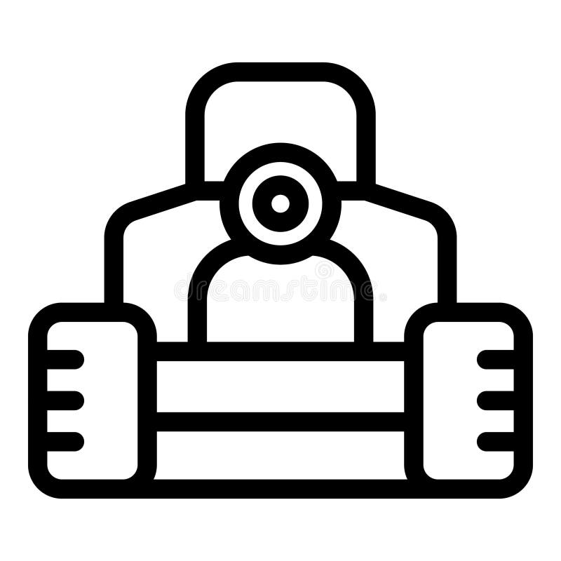 Autonomous Driverless Robotic Vehicle Icon Showing Self Driving Car ...