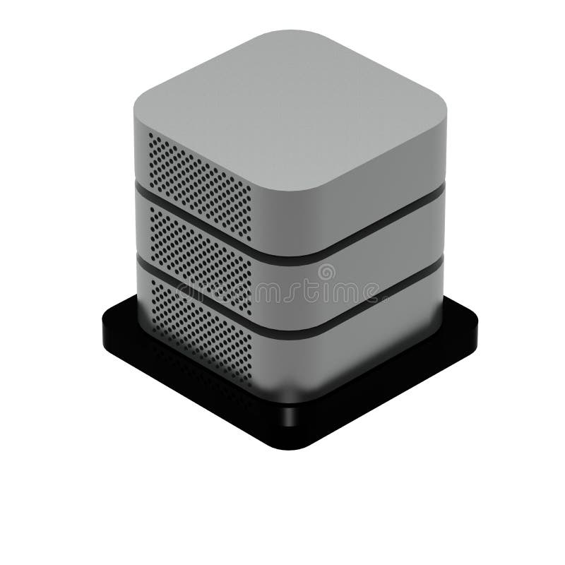 Simple Server Side Computer Icons Stock Vector - Illustration of ...