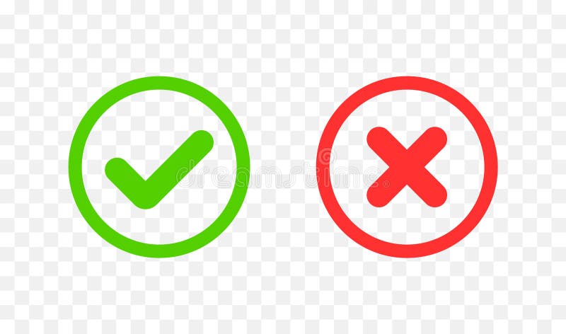 A Simple Icon Set Featuring Two Bold Symbols a Green Circle with a ...