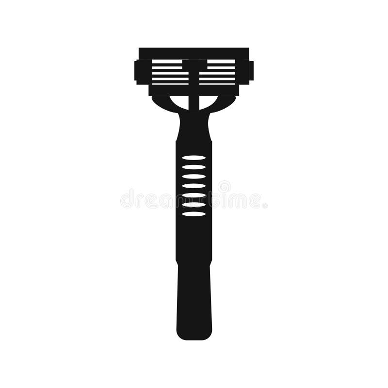 Simple Shaver Icon Vector Illustration Stock Illustration ...