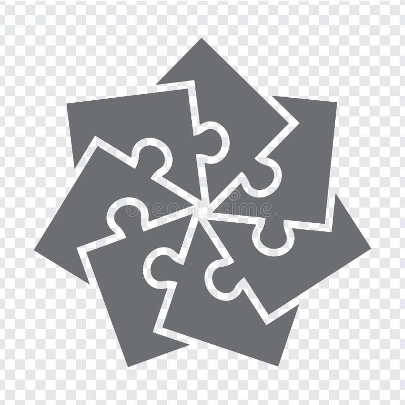 Seven Piece Jigsaw Puzzle Stock Illustrations – 175 Seven Piece Jigsaw ...