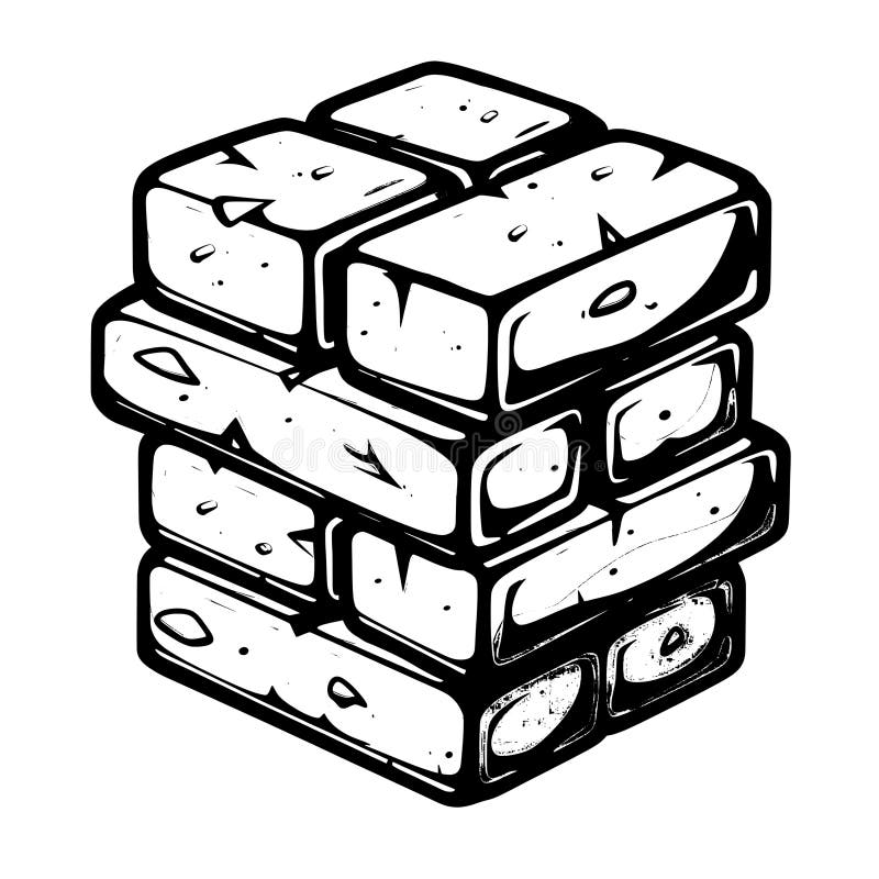 Brick Line Art Stock Illustrations – 60,843 Brick Line Art Stock ...