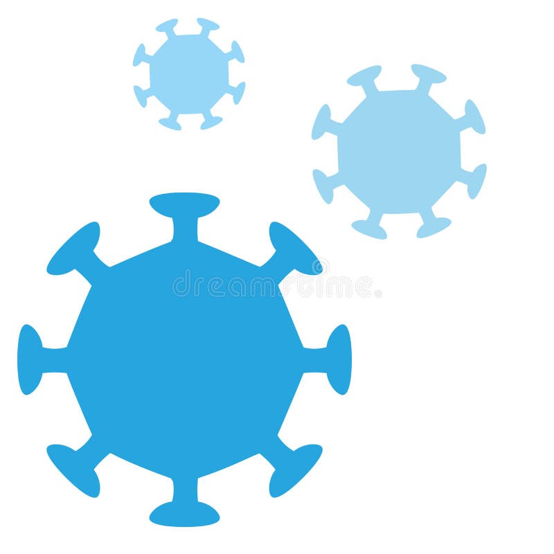 Simple Icons of Virus Vectors Stock Vector - Illustration of spread ...