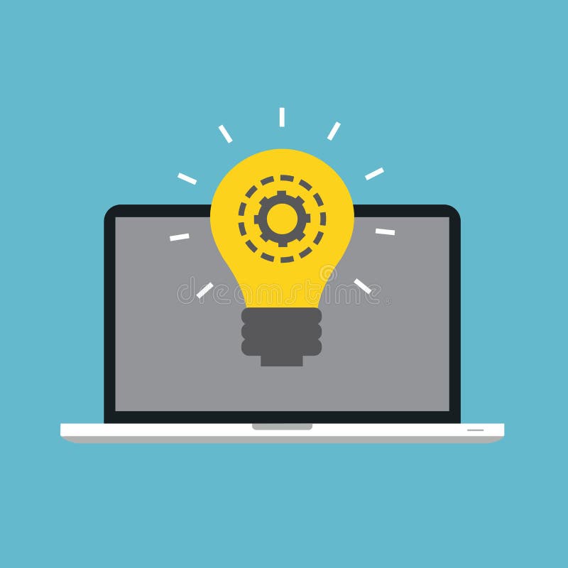 Simple idea background stock vector. Illustration of colour - 85104144