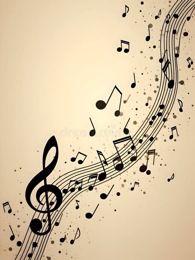 Simple Notes Music Background Stock Illustrations – 2,598 Simple Notes ...