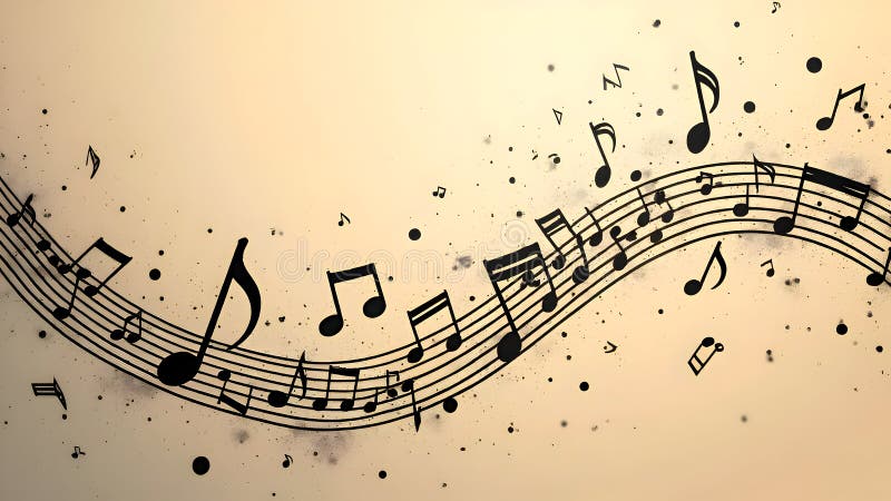 Simple Notes Music Background Stock Illustrations – 2,423 Simple Notes ...