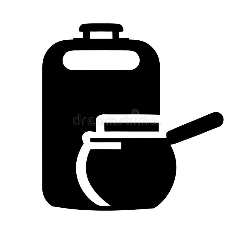 Simple Illustration of Coffee Maker Vector Icon for Web Stock ...