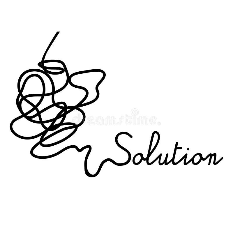 Simple Illustration for Complicated and Tangled Way To Finding the ...