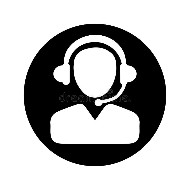 Customer Support, Aid, Help Icon Stock Illustration - Illustration of ...