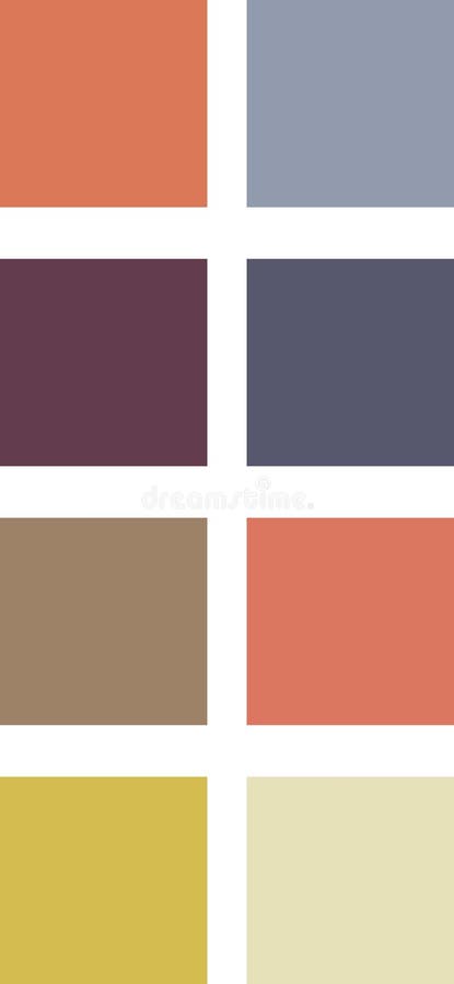 Simple Illustration Design of a Box Shape with Various Kinds of Colors ...