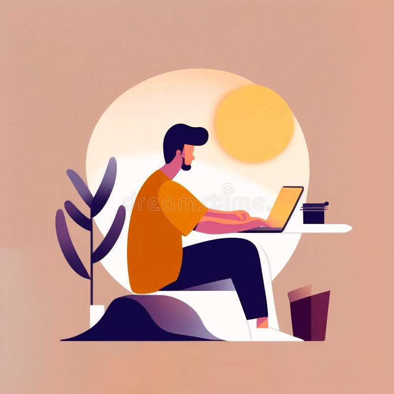 Happy Software Developer Stock Illustrations – 269 Happy Software ...