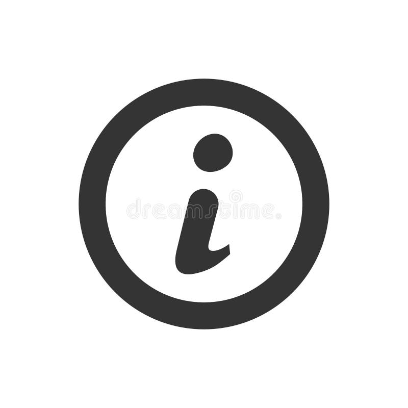 Simple Illustration of a Help Icon Stock Vector - Illustration of ...