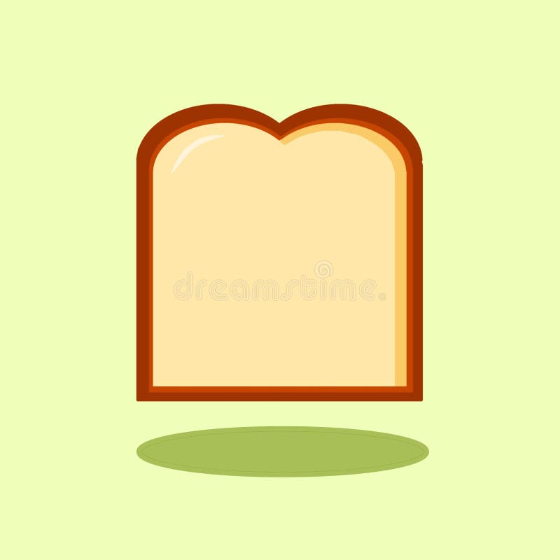 Simple Illustration of a Loaf of Bread Stock Illustration ...