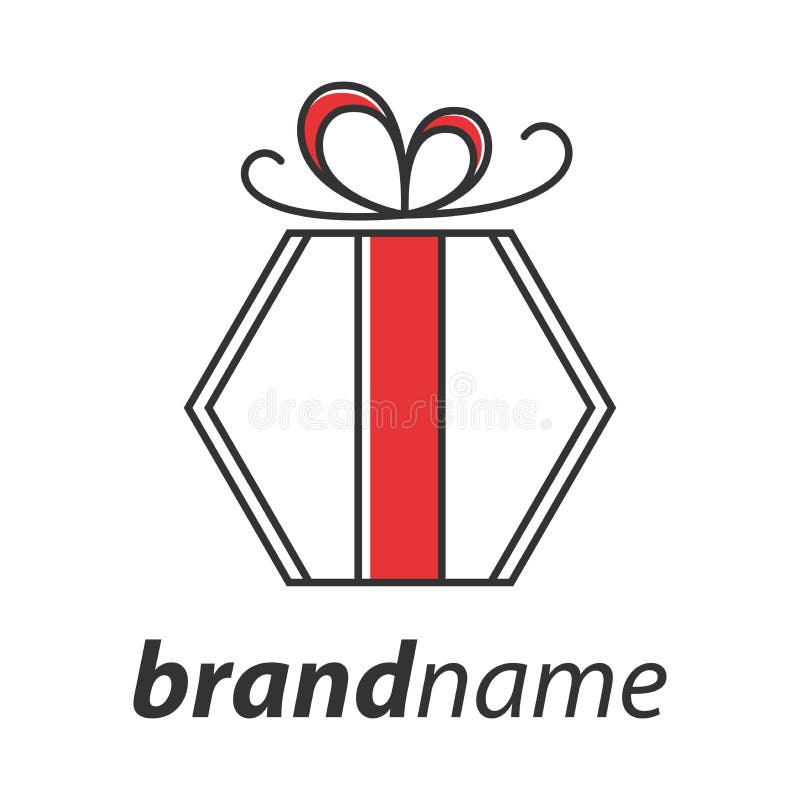 Hexagon Gift / Present Logo Stock Vector - Illustration of concept ...